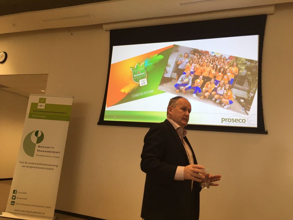 Guest lecture: Heineken (terugblik) - Security Management StudentenPlatform