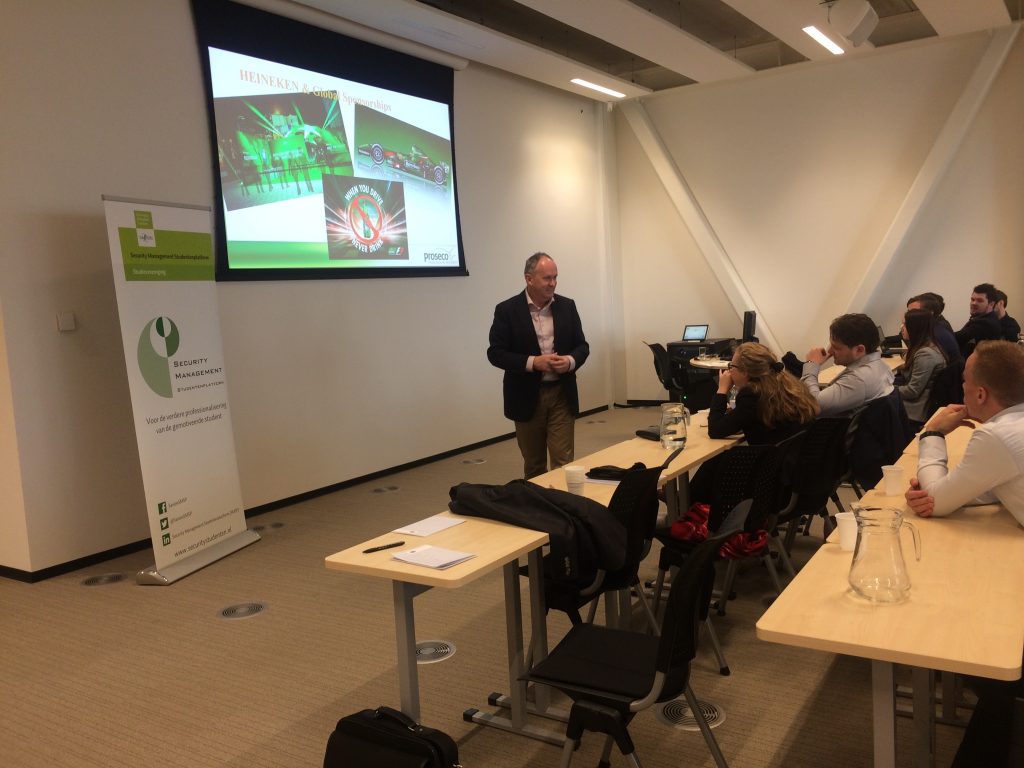 Guest lecture: Heineken (terugblik) - Security Management StudentenPlatform
